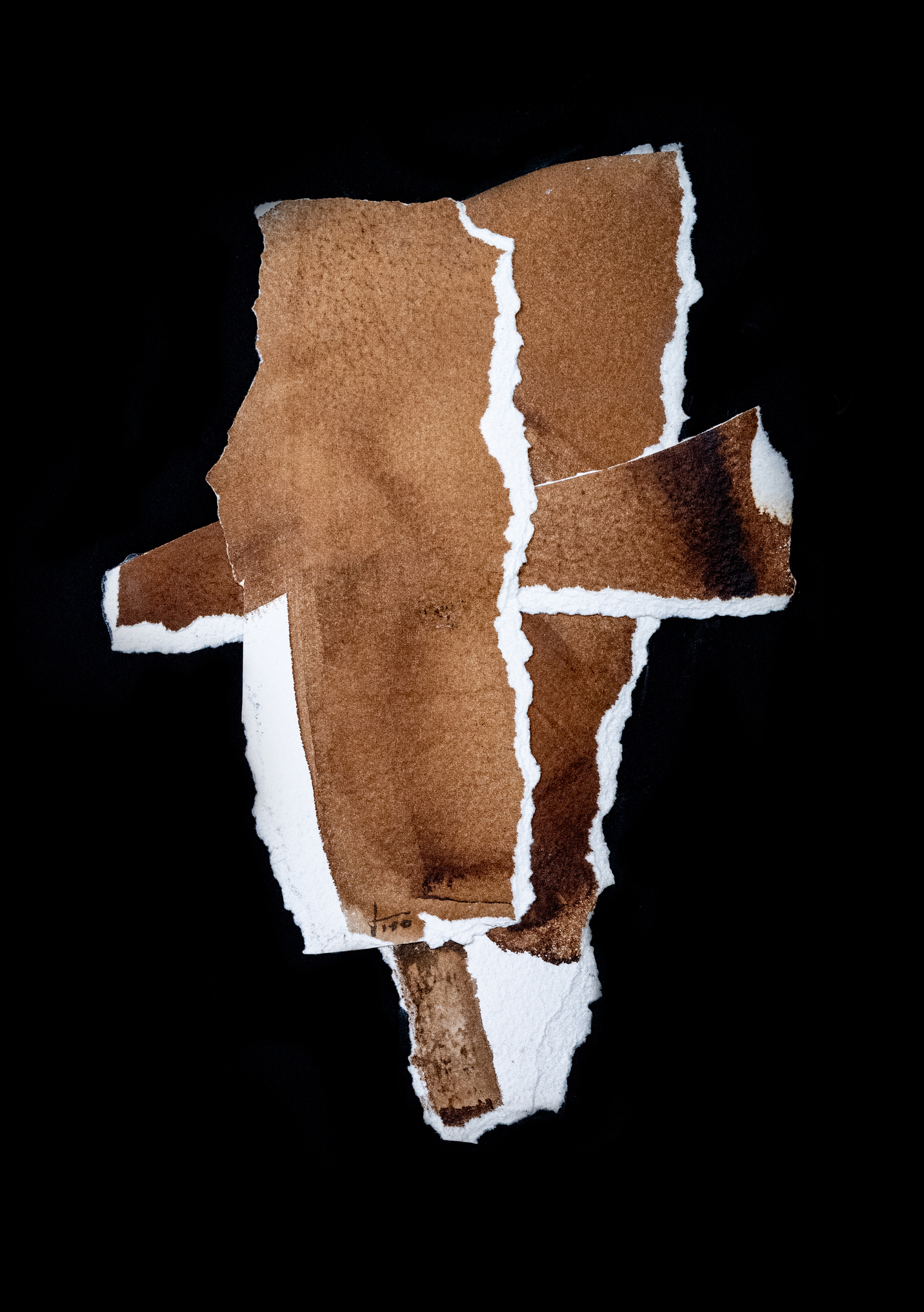 zeinu-_-signe-2023-collage-brou-de-noix-sur-papier-42-x-30-cm-l1250030 ...